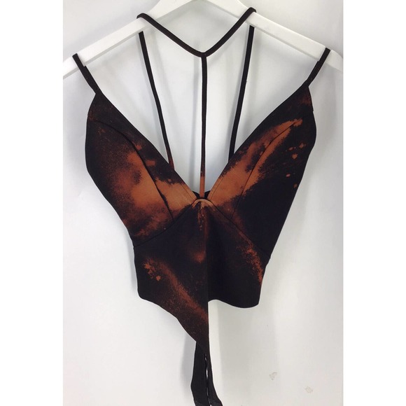 Tobi | Tops | Tobi Top Bodysuit Black Tie Dye Womans Size Xs | Poshmark